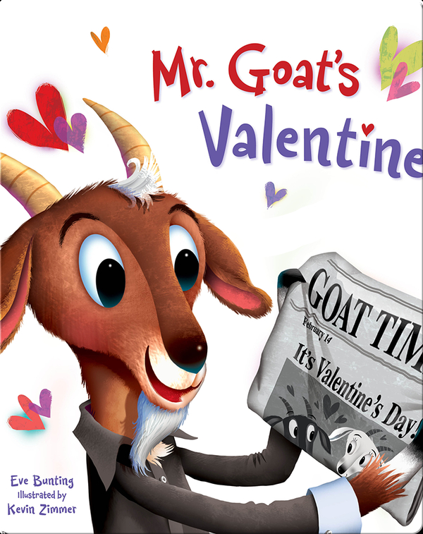 Mr. Goat's Valentine Children's Book by Eve Bunting With Illustrations ...