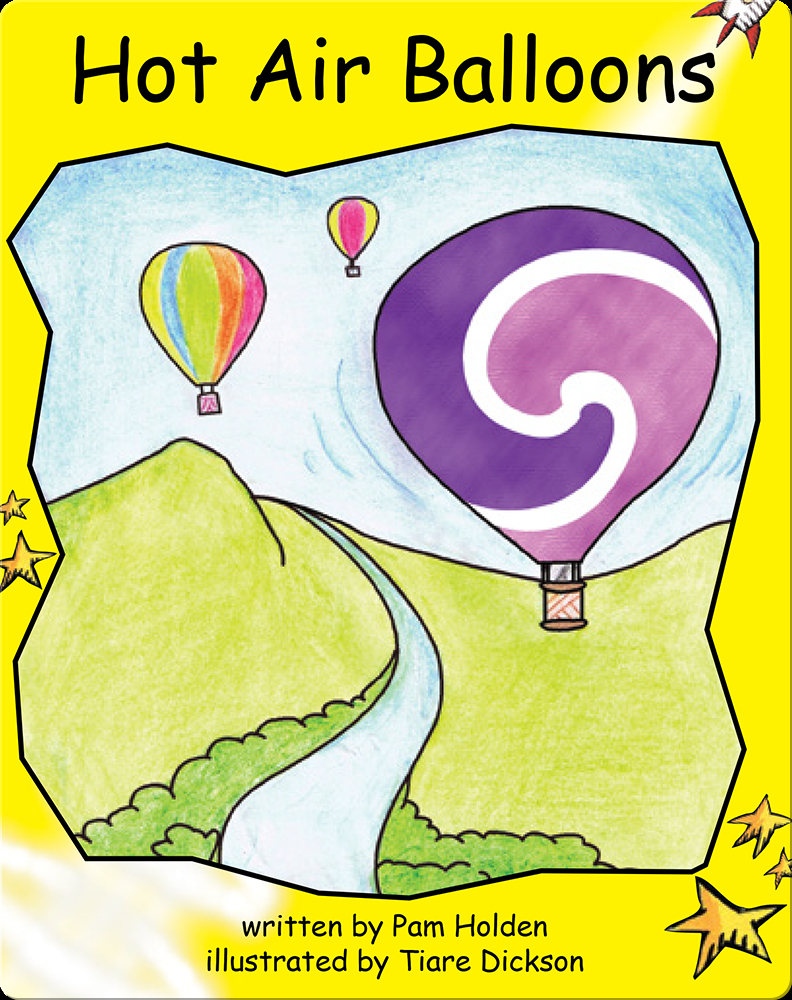 Hot Air Balloons Children's Book by Pam Holden With Illustrations by ...