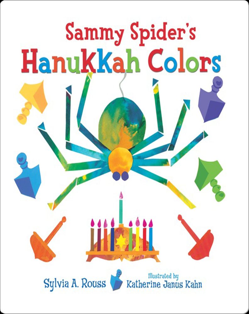 Sammy Spider's Hanukkah Colors Children's Book by Sylvia A. Rouss With ...