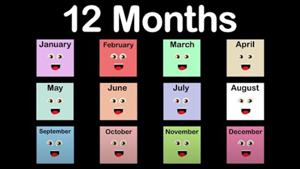 Twelve Months of the Year Video | Discover Fun and Educational Videos ...