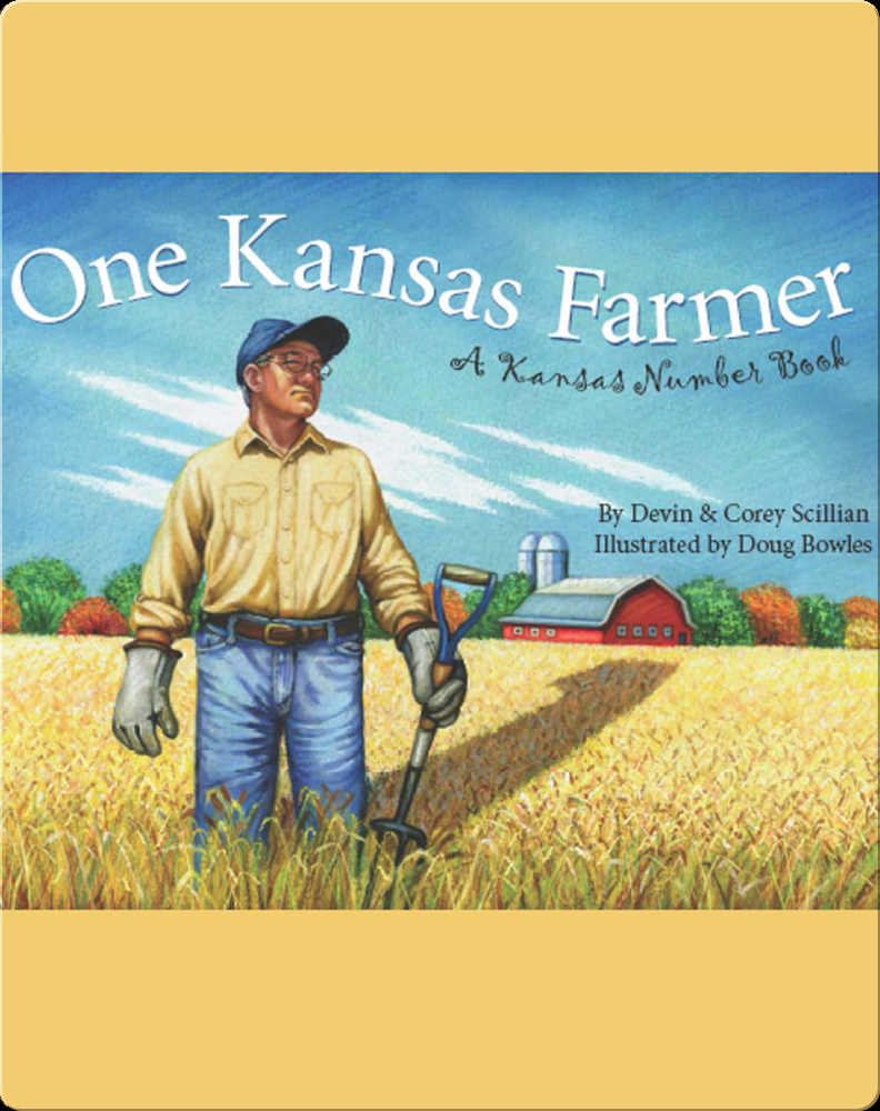 One Kansas Farmer: A Kansas Numbers Book Children's Book by Devin ...