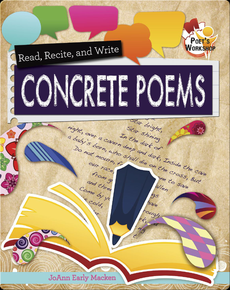 Read, Recite, and Write Concrete Poems Children's Book by JoAnn Early ...