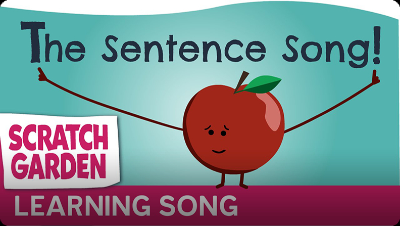 The Sentence Song Video | Discover Fun and Educational Videos That Kids ...