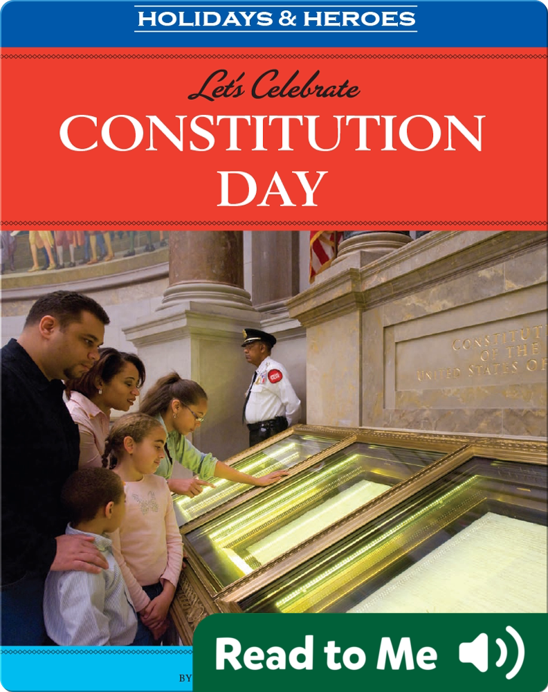 Let's Celebrate Constitution Day Children's Book by Barbara deRubertis ...