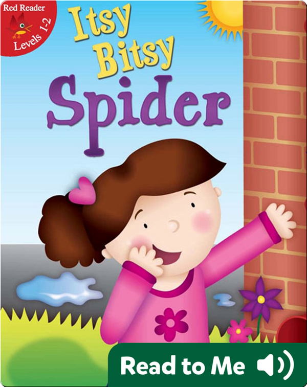Itsy Bitsy Spider Children's Book by Colleen Hord With Illustrations by ...