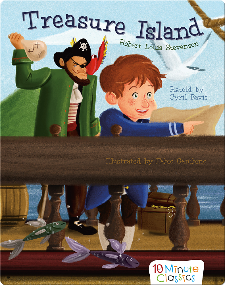 Treasure Island Children's Book by Cyril Bavis With Illustrations by ...